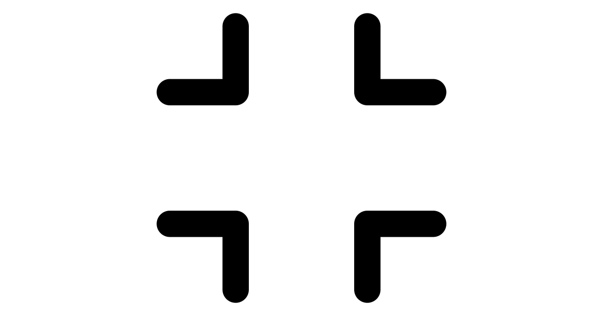 Normal screen free vector icon - Iconbolt