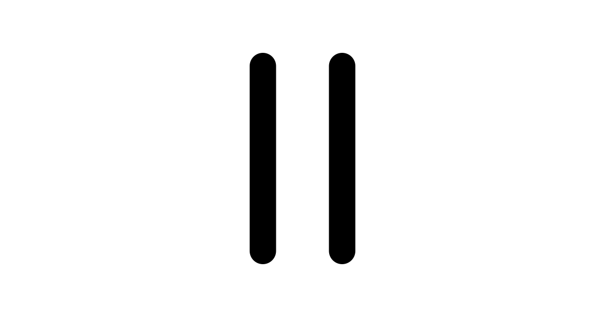 Two Line Vertical Free Vector Icon Iconbolt
