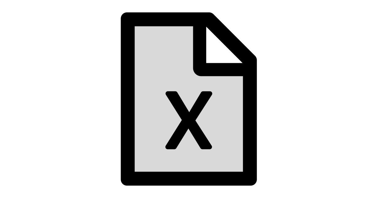 File excel free vector icon - Iconbolt