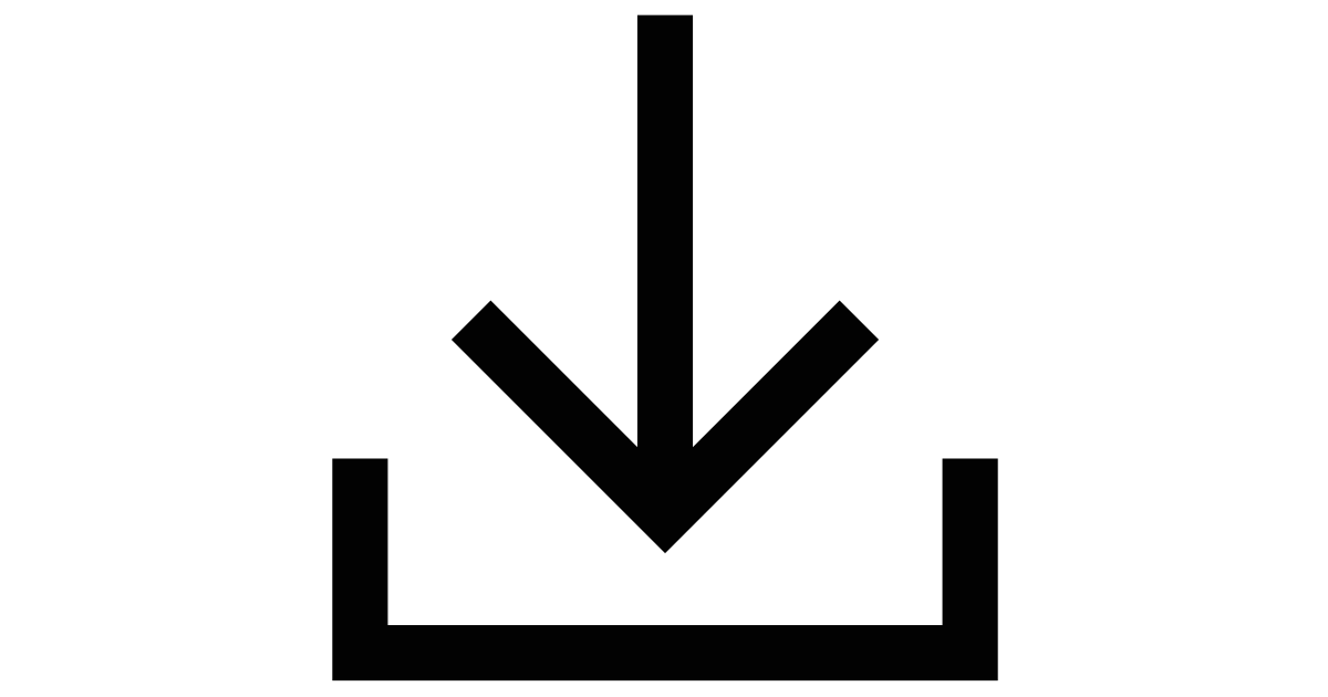 Arrow down to bracket free vector icon - Iconbolt