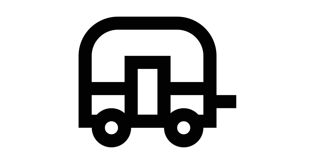 Caravan wheels free vector icon - Iconbolt