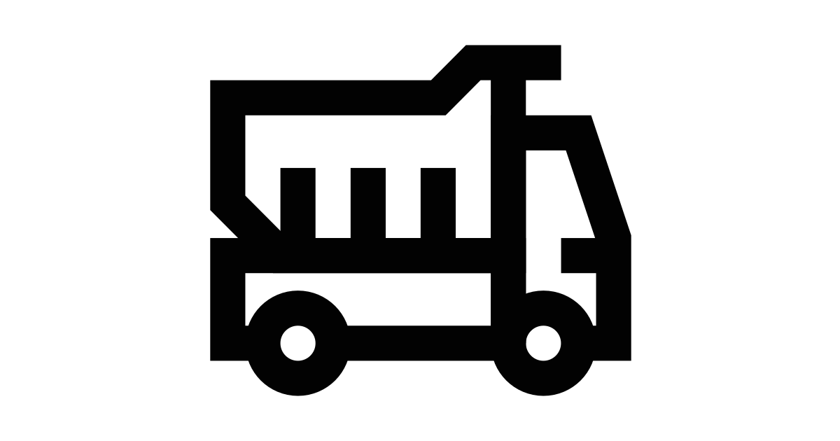 Construction truck free vector icon - Iconbolt