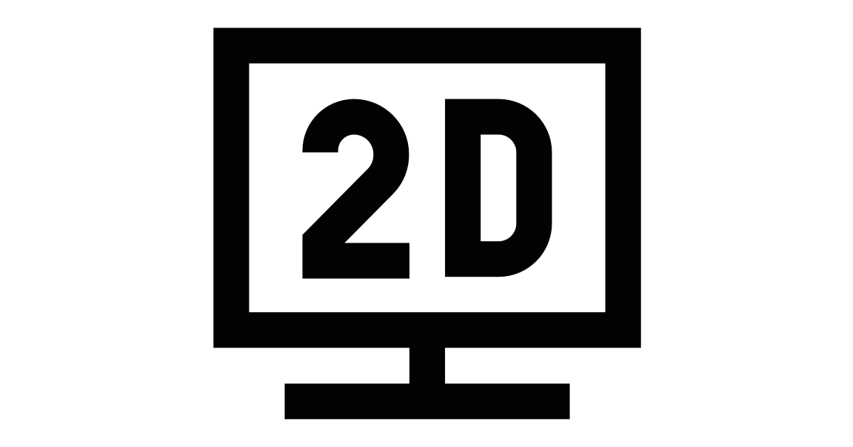 Desktop computer 2d free vector icon - Iconbolt