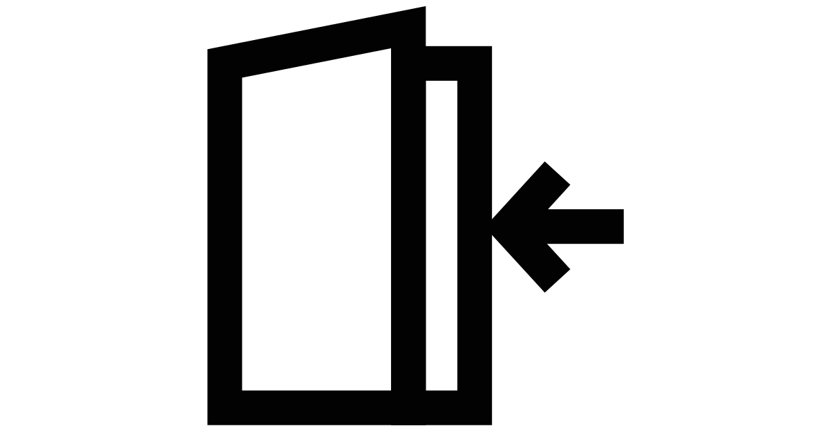 Entrance free vector icon - Iconbolt