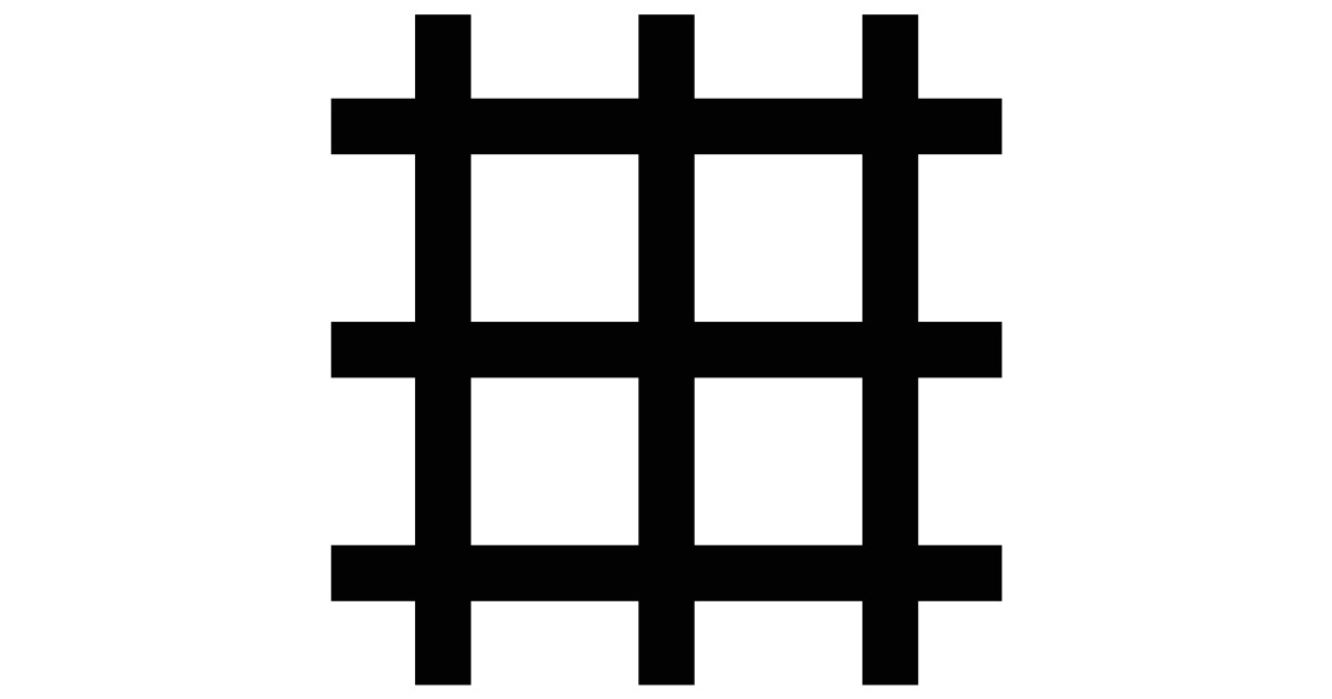 Grid free vector icon - Iconbolt