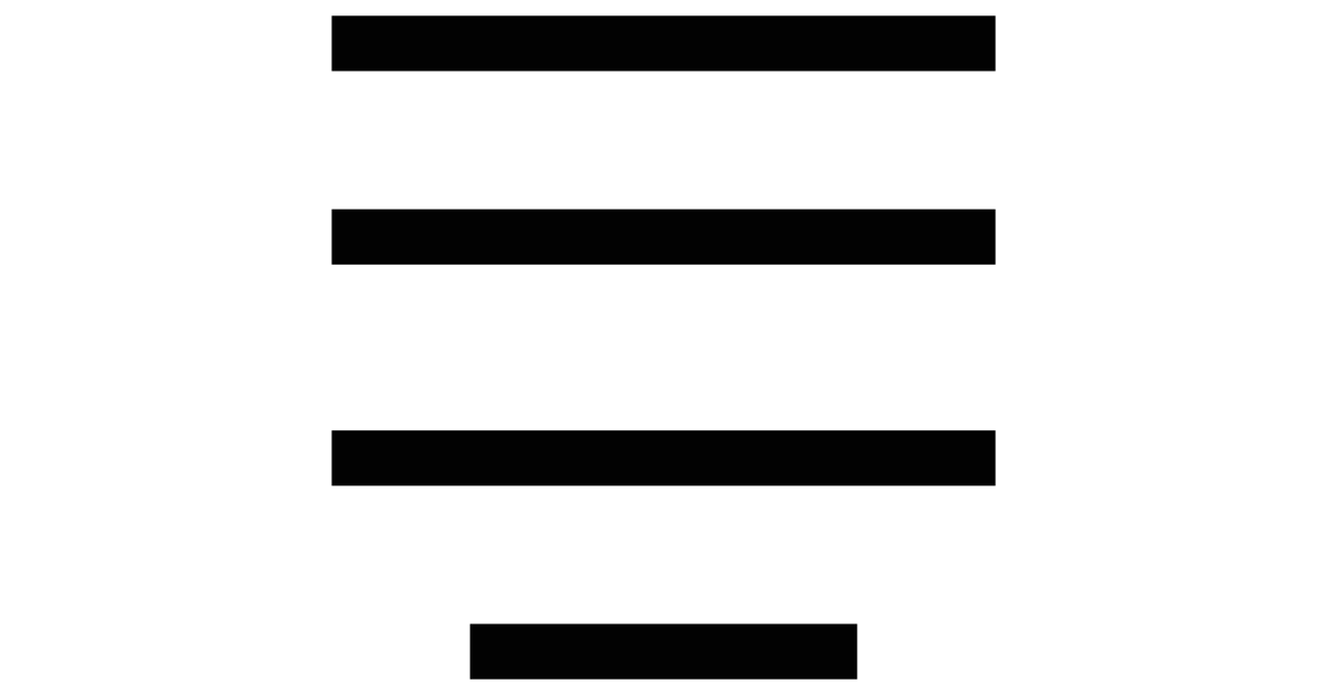 Justify center free vector icon - Iconbolt