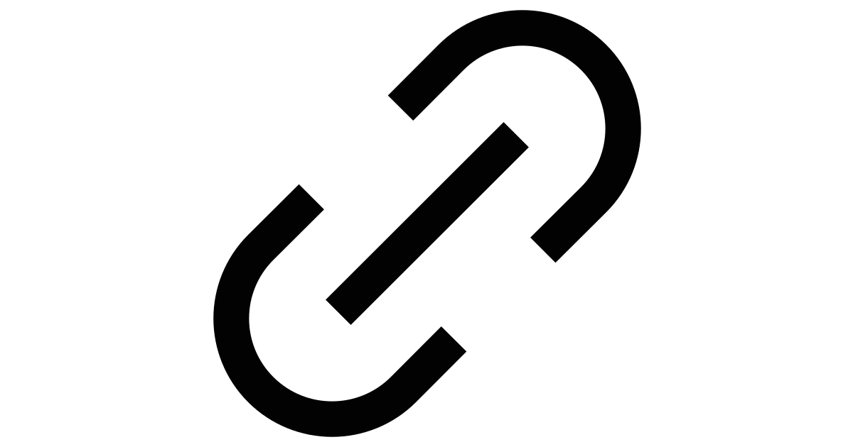 Link chain free vector icon - Iconbolt