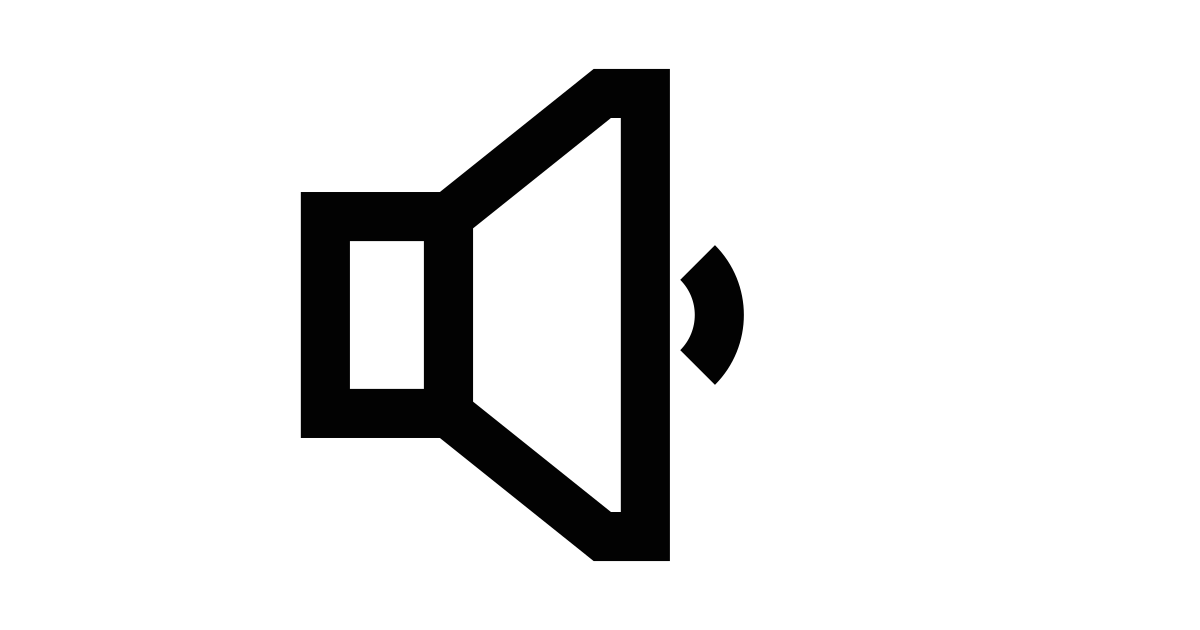 Low volume free vector icon - Iconbolt