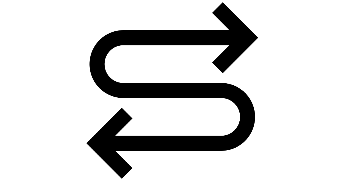 Navigation Move Movement Arrow Direction Pointer Navigate Lines Left Right Free Vector Icon