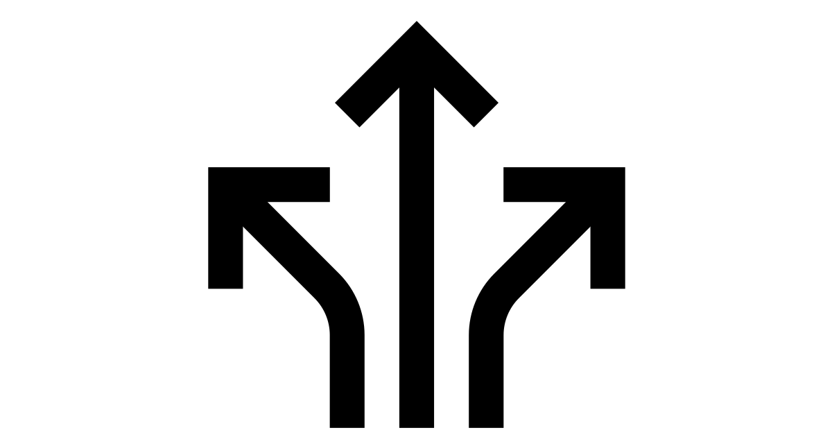 Navigation Move Movement Arrow Direction Pointer Seperate Up Left Right