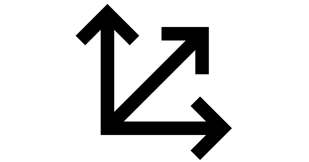 Navigation movement move arrow direction pointer point right up free ...