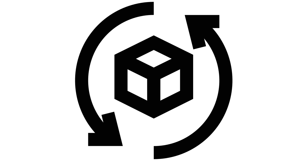 Refresh dimension free vector icon - Iconbolt