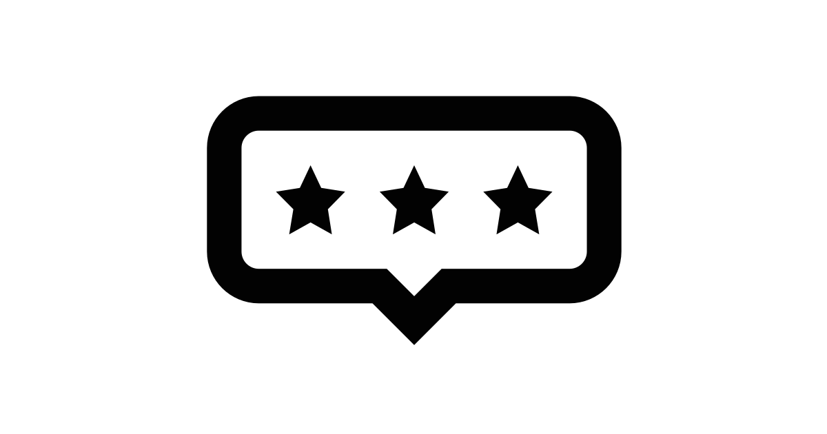 Star comment rating free vector icon - Iconbolt