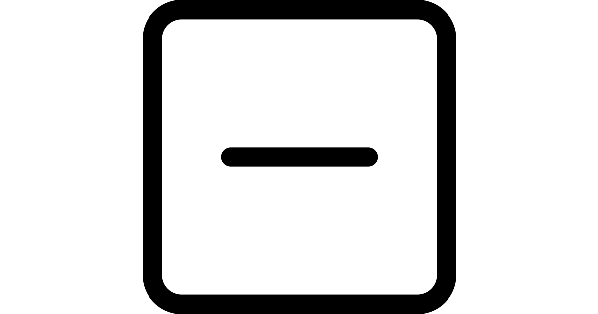 Dash square free vector icon - Iconbolt