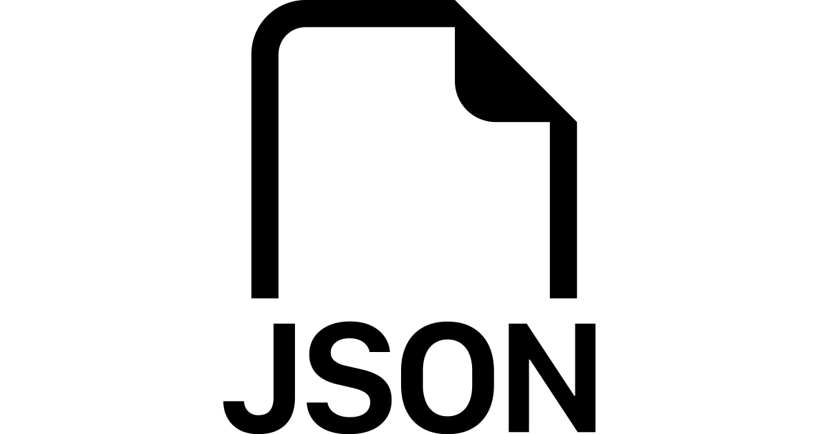 Filetype json free vector icon - Iconbolt