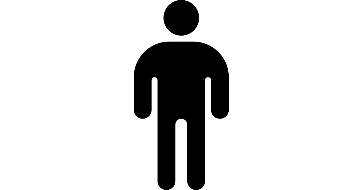 Person standing free vector icon - Iconbolt
