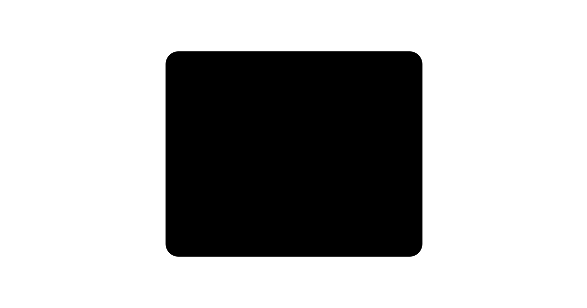 Rectangle free vector icon - Iconbolt