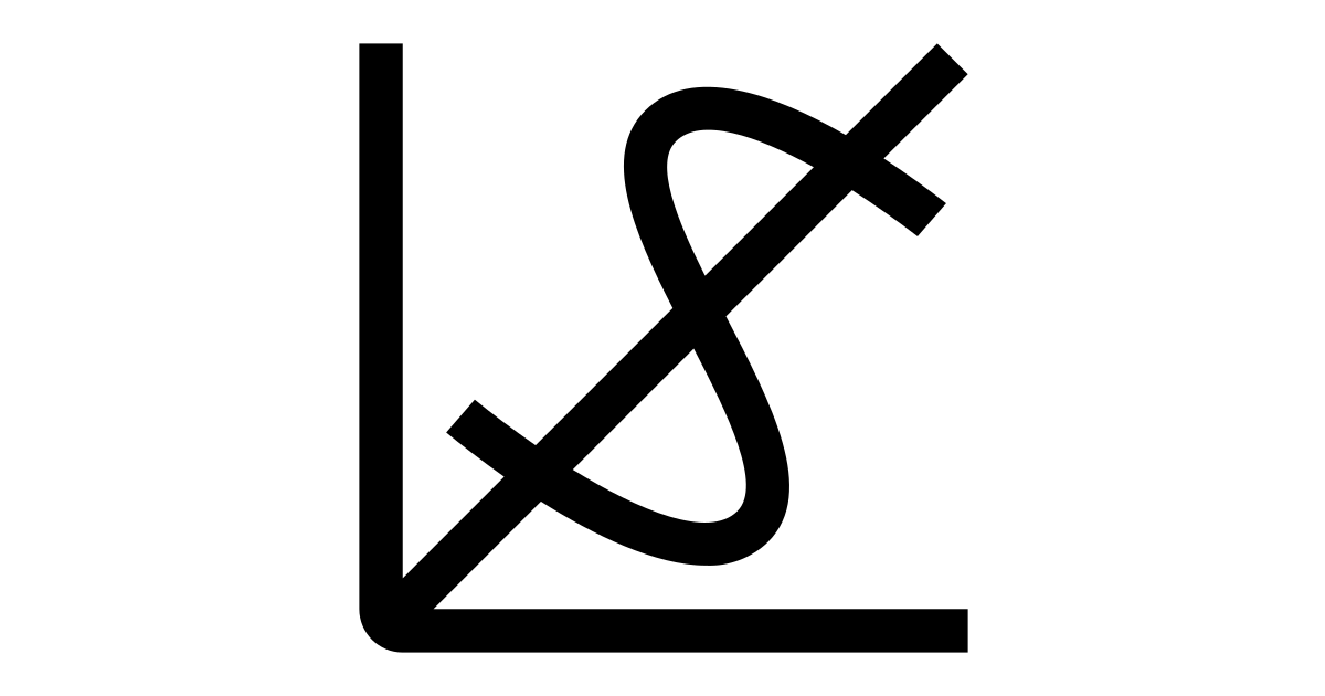 Math curve free vector icon - Iconbolt