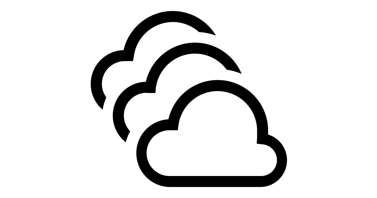Cloud scale free vector icon - Iconbolt