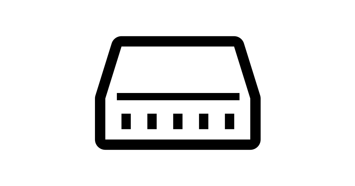 Ethernet Switch Icon