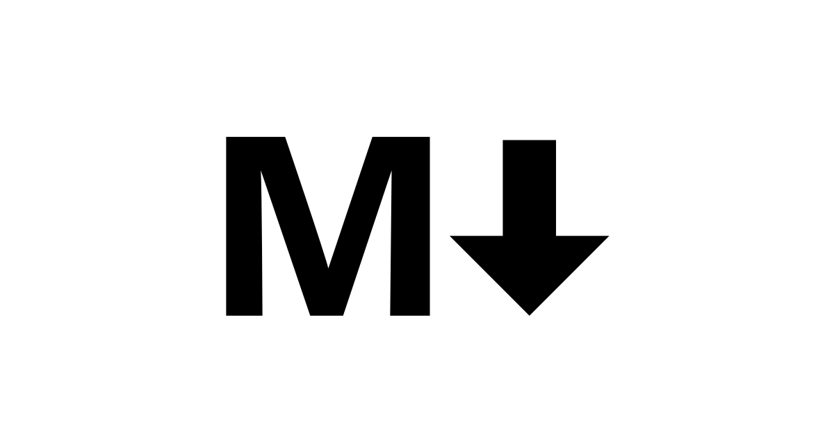 Markdown free vector icon - Iconbolt