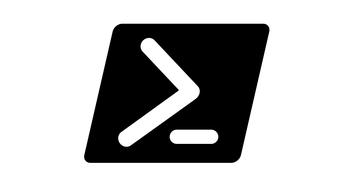 Powershell free vector icon - Iconbolt