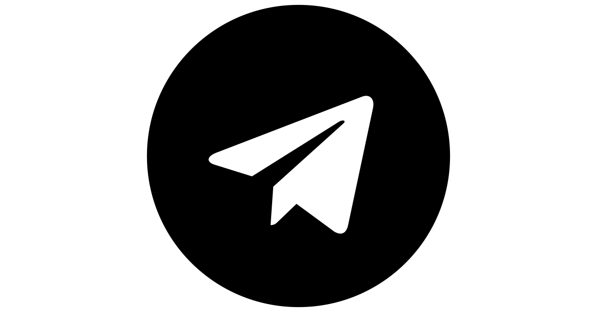 Telegram free vector icon - Iconbolt