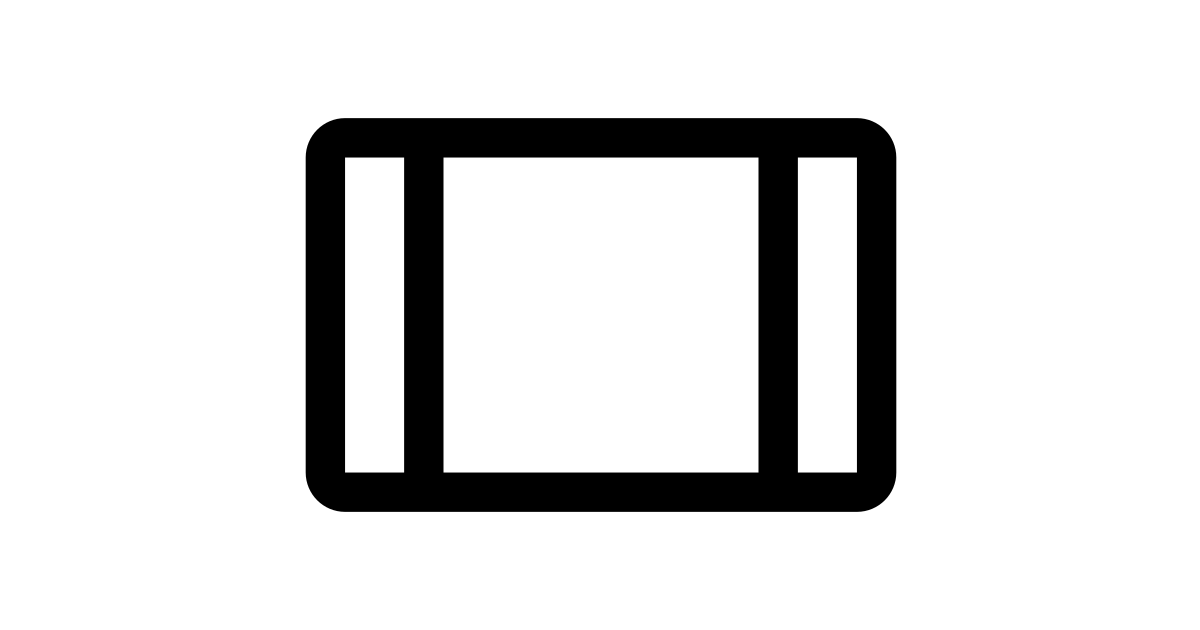 Mobile landscape free vector icon - Iconbolt
