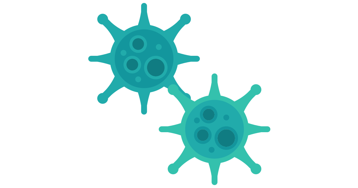 Bacteria cell infection virus free vector icon - Iconbolt