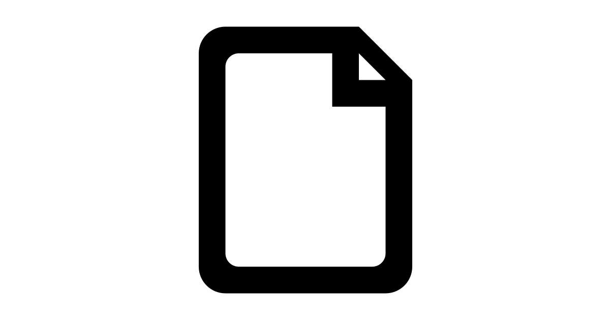 Blank free vector icon - Iconbolt