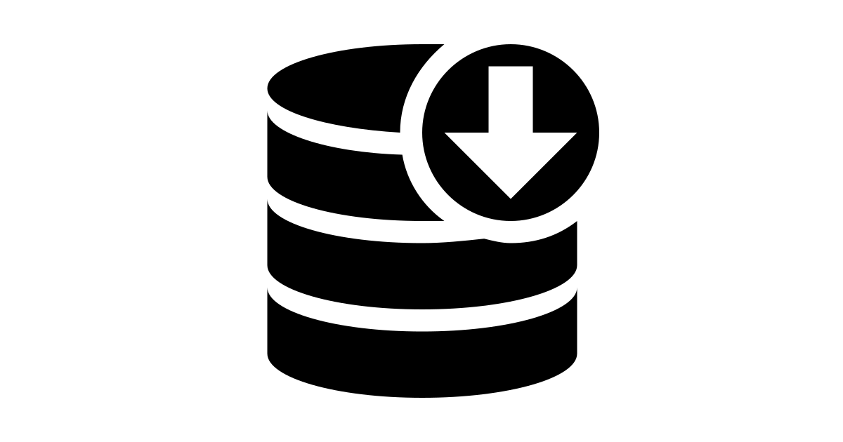 Database Import Icon
