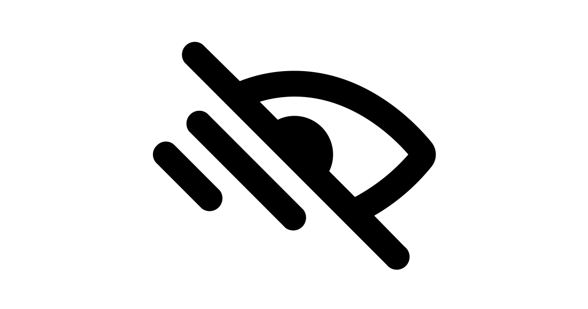 Accessibility blind free vector icon - Iconbolt
