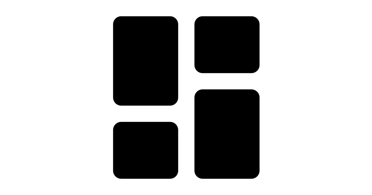Dashboard tile free vector icon - Iconbolt