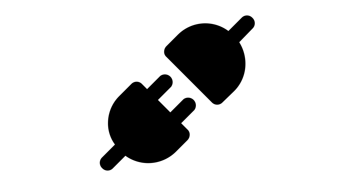 Plug connect free vector icon - Iconbolt