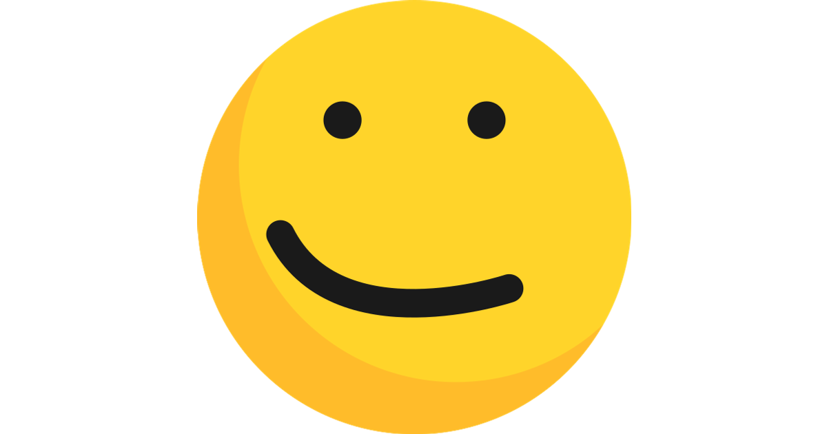 Caught up emoji emoticon forced pity silent surrender free vector icon ...