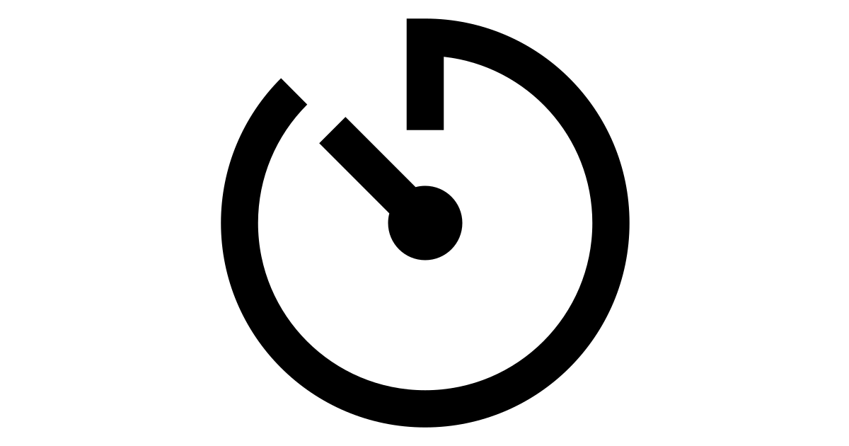 Timer free vector icon - Iconbolt