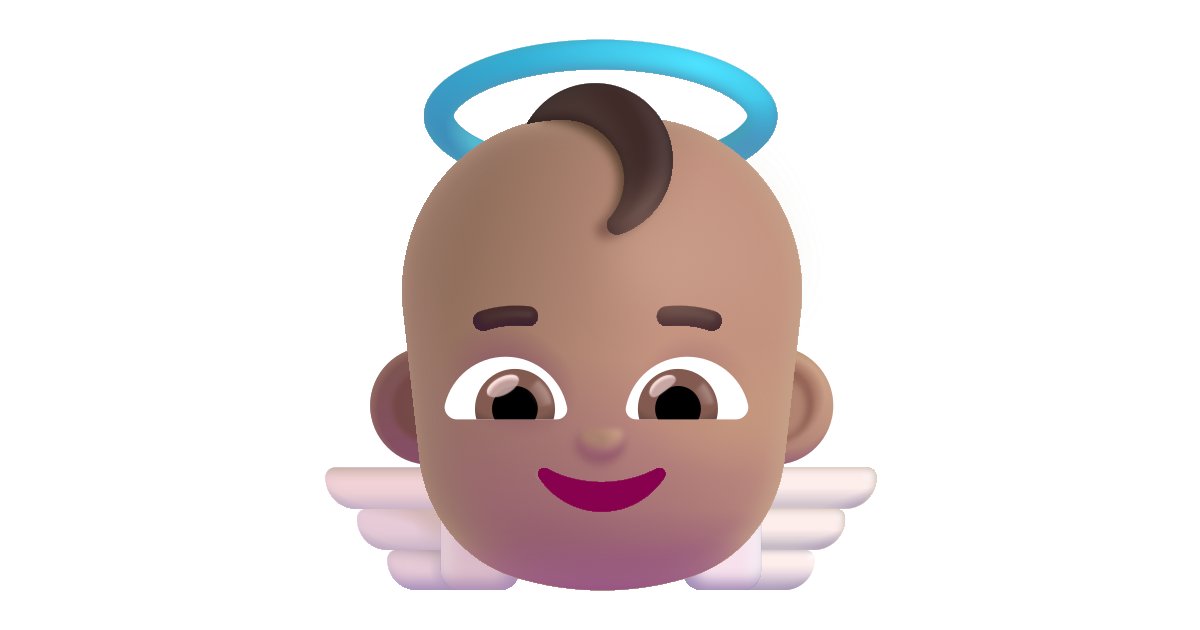 Baby angel medium free vector icon - Iconbolt