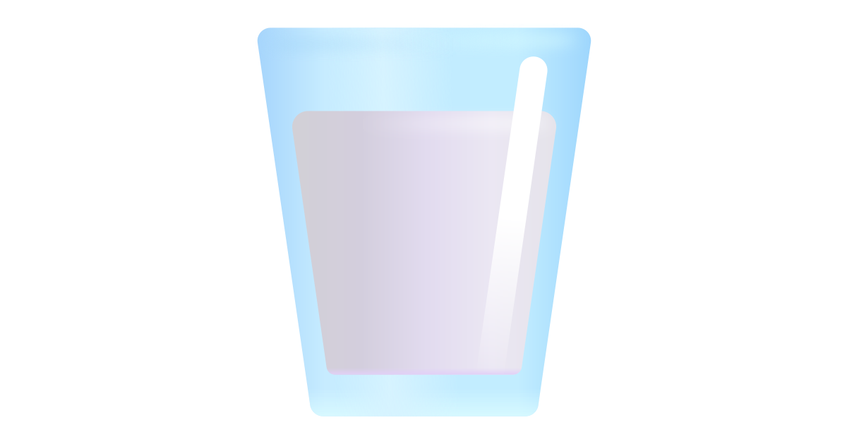 Glass of milk free vector icon - Iconbolt