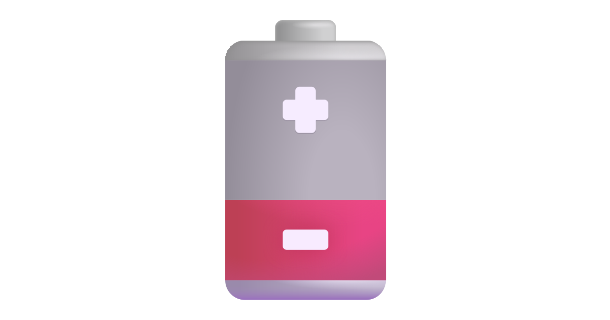 Low battery free vector icon - Iconbolt