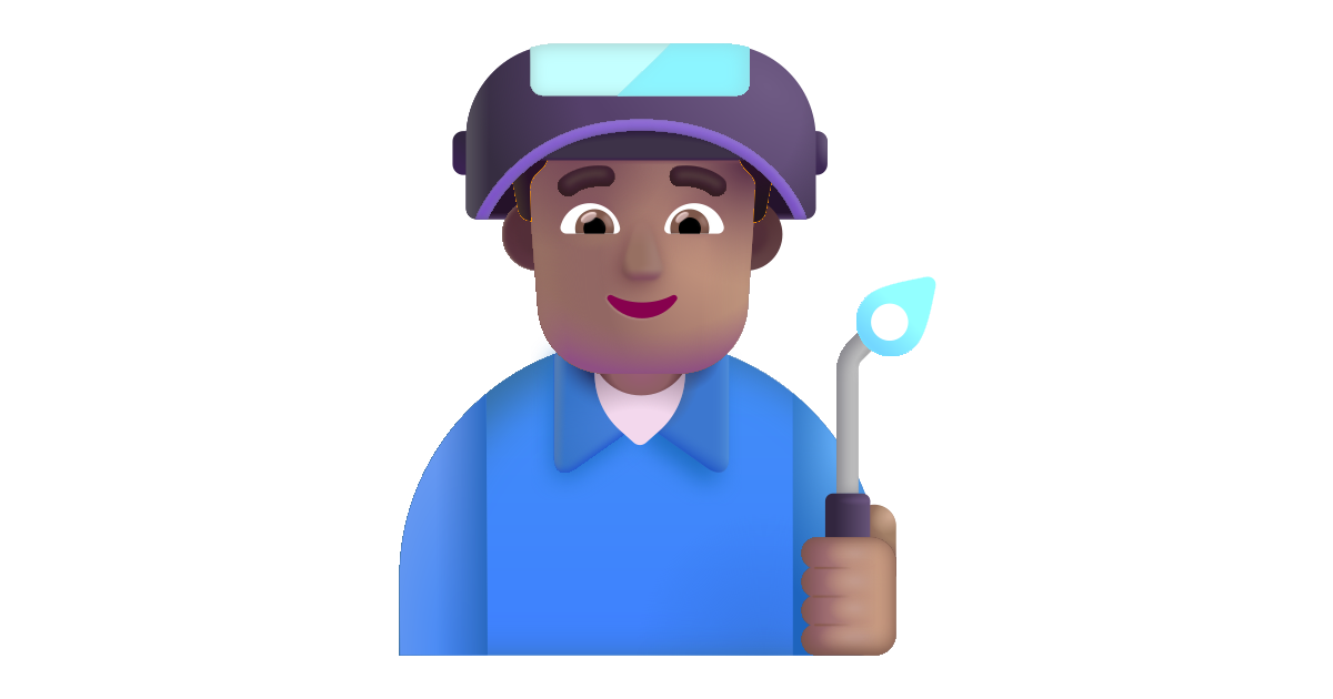 Man factory worker medium free vector icon - Iconbolt