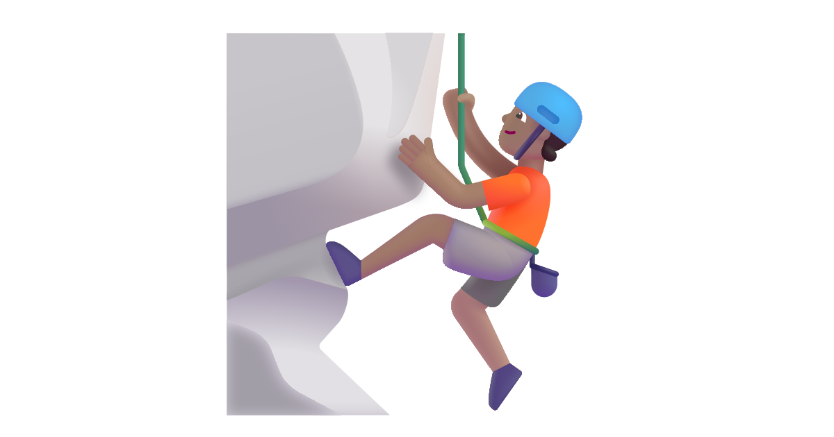 Person climbing medium free vector icon - Iconbolt
