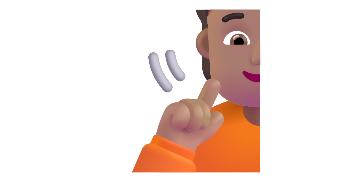 Person deaf medium free vector icon - Iconbolt