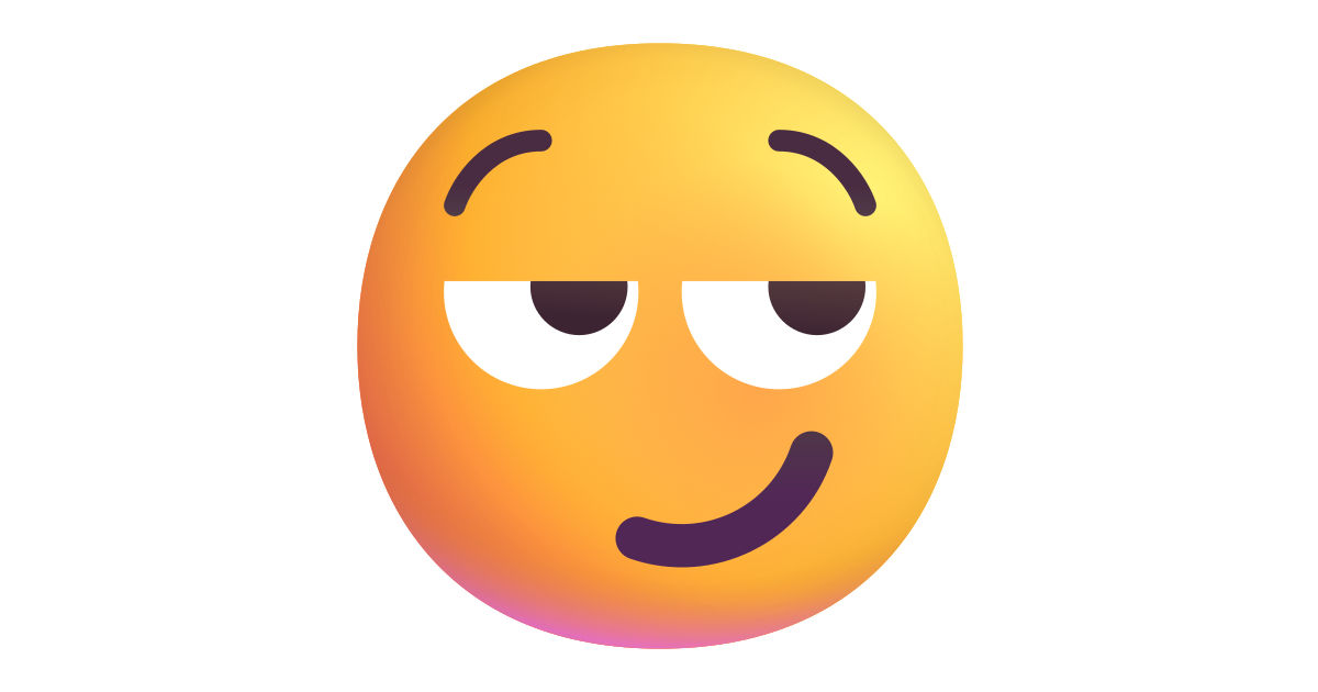 Smirk Face Emoji