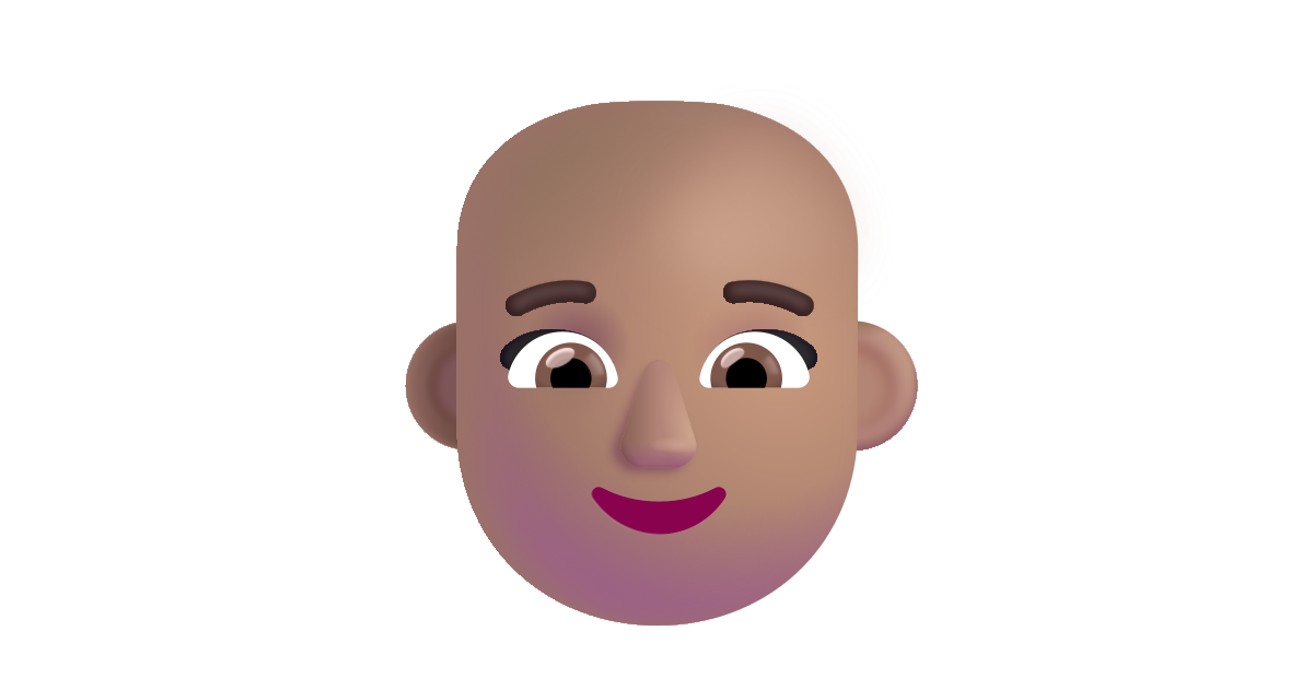 Woman bald medium free vector icon - Iconbolt