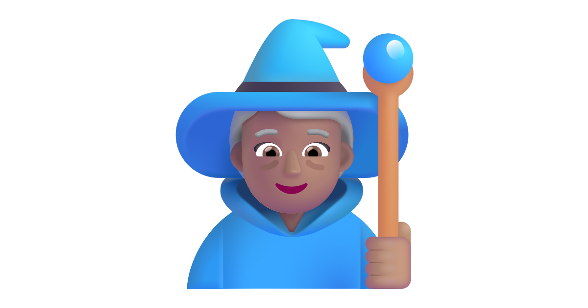 Woman mage medium free vector icon - Iconbolt