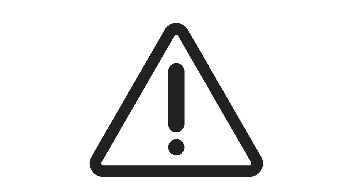 Warning free vector icon - Iconbolt