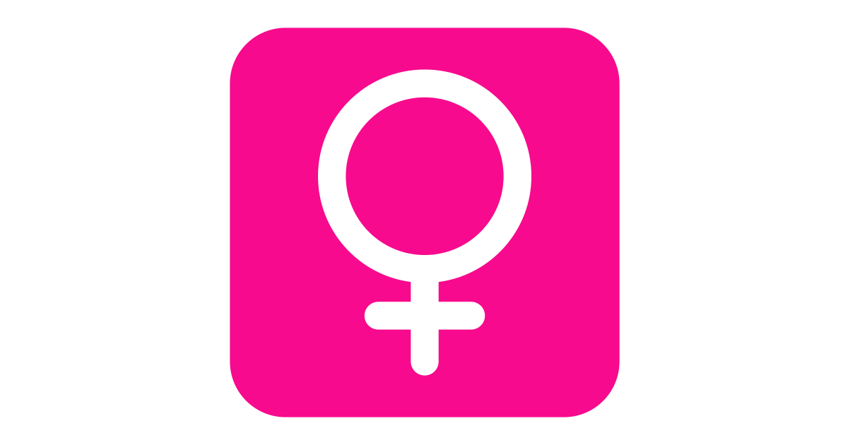 Female sign free vector icon - Iconbolt