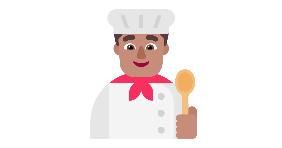 Man cook medium free vector icon - Iconbolt