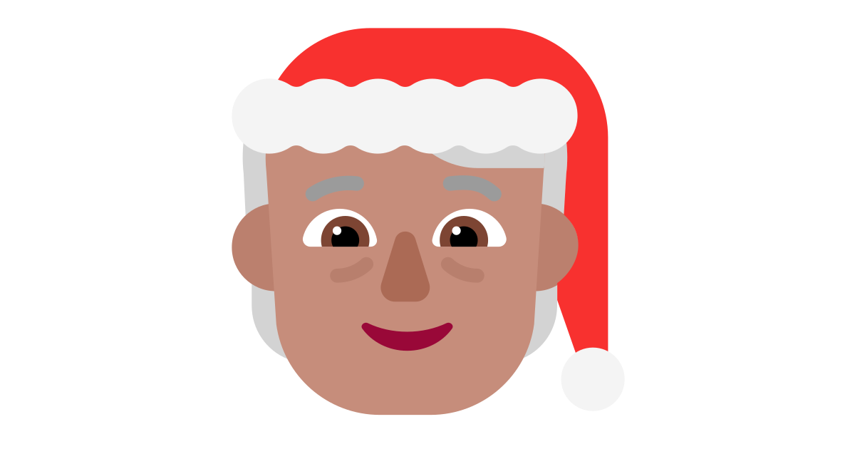 Mx Claus Medium Free Vector Icon Iconbolt