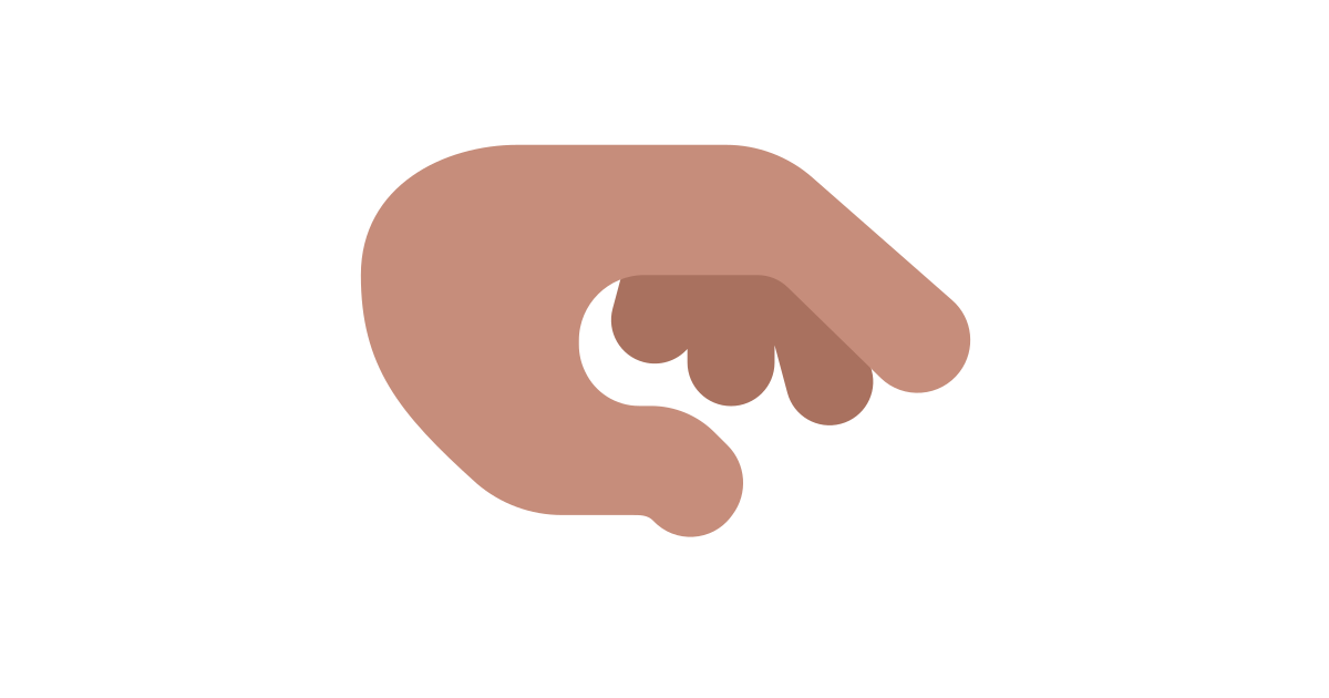 Palm down hand medium free vector icon - Iconbolt